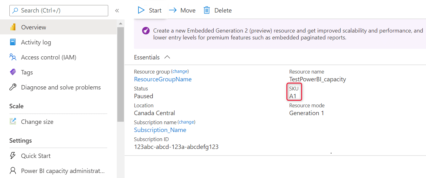 Scale Your Power BI Embedded Capacity in the Azure Portal | Spanish ...